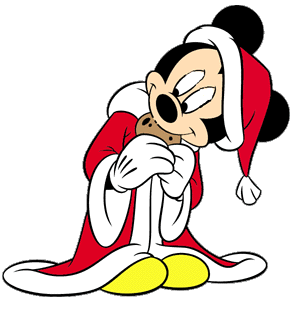 Mickey X-mas (in Clipart)