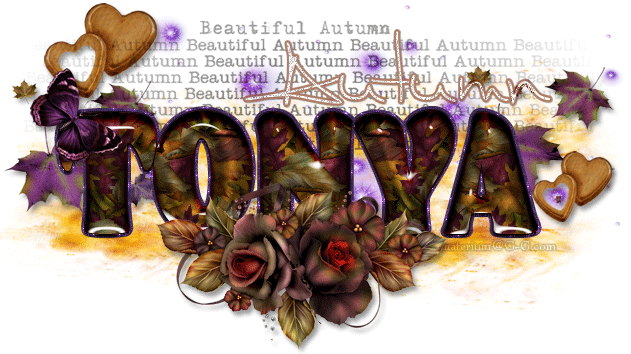Tonya-Autumn Leaves (in Glitter Text)