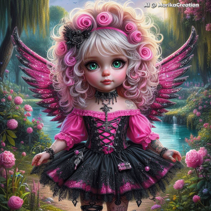 Cute Angel (in Animated GIFs)