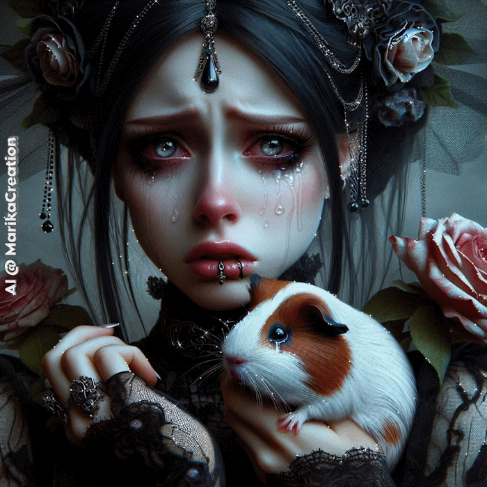 gothic girl is very sad (in Animated GIFs)