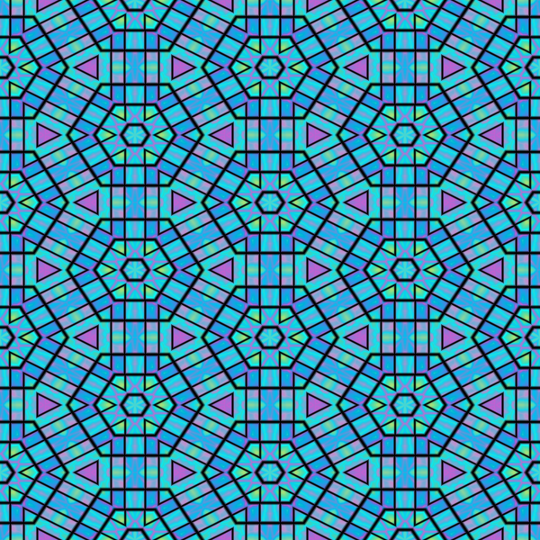 Dizzy Flower Tile (in Backgrounds)