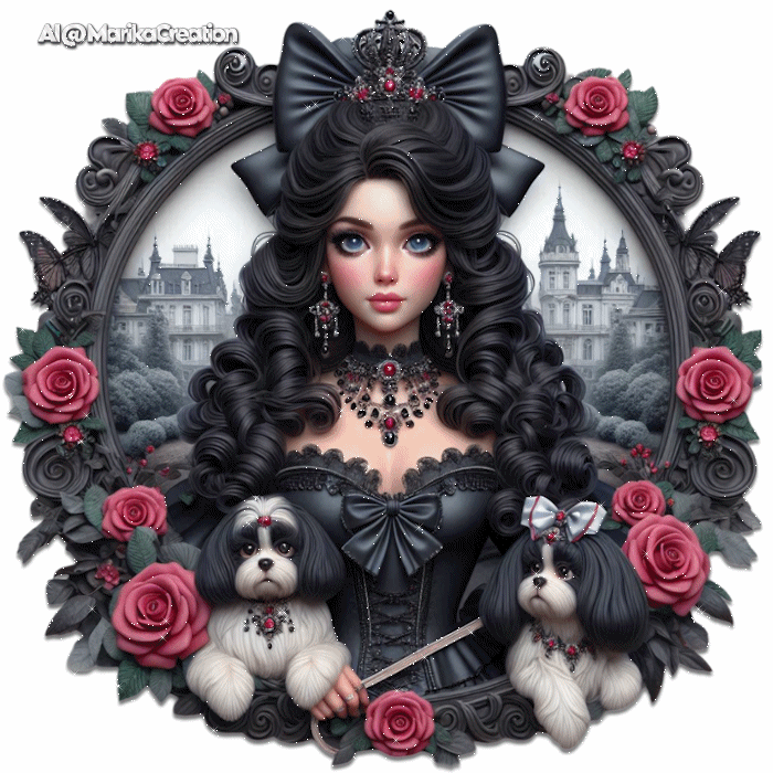 Victorian Girl (in Animated GIFs)