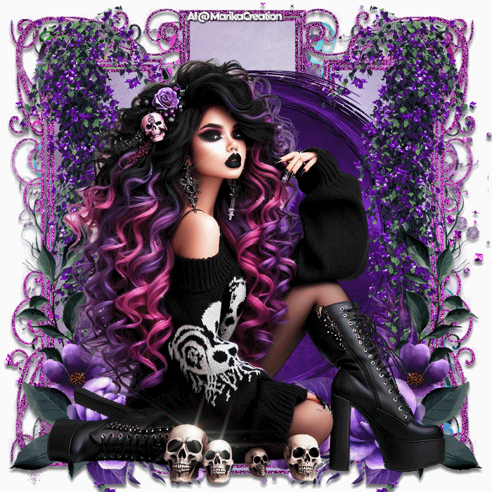 Goth Girl (in Animated GIFs)